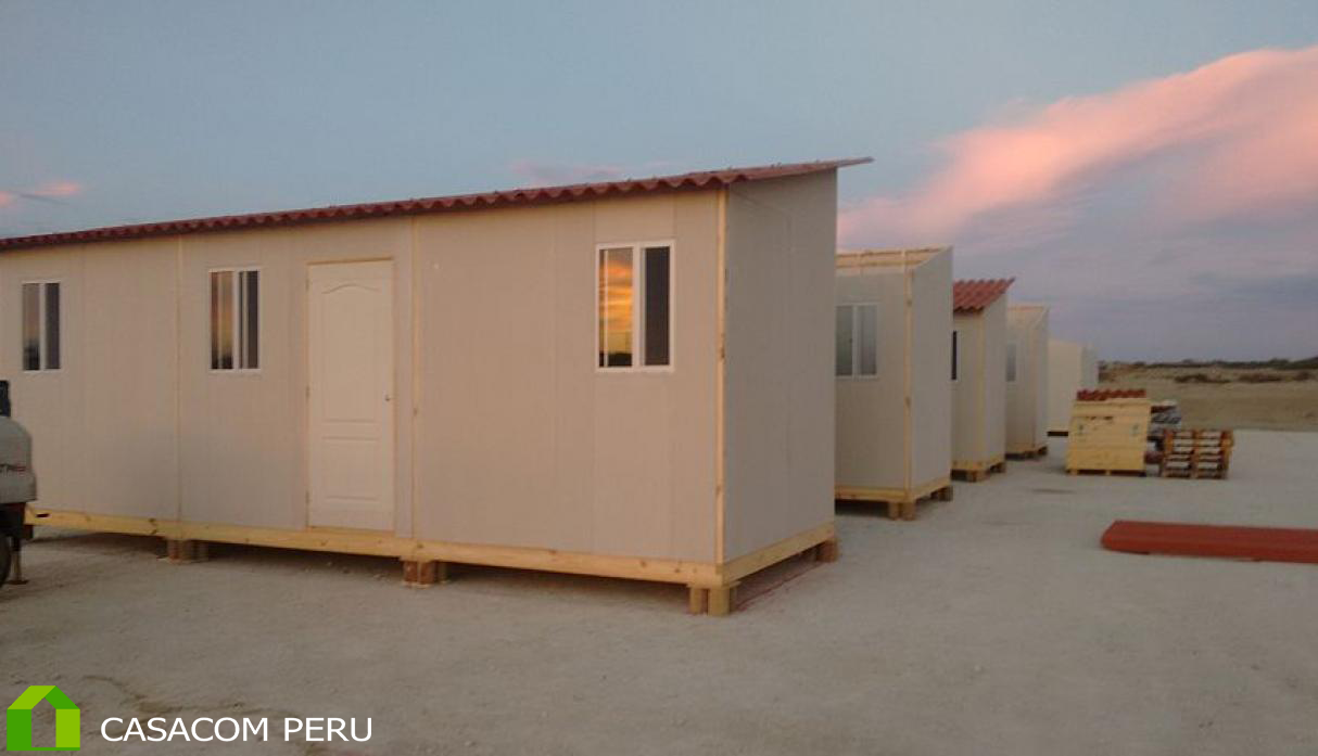 Módulos para vivienda en madera cubierto con multiplaca – CASACOM PERU