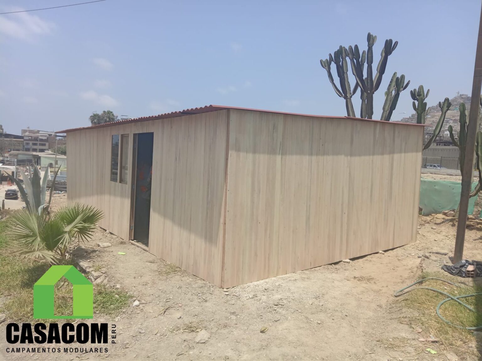 ALMACEN EN SISTEMA MACHIHEMBRADO EN OBRA – CASACOM PERU – Casetas y ...